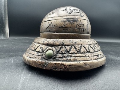 Ojuelos Mexico UFO Pre Maya Ancient Alien Stone Carving 👽 Authentic UAP ...