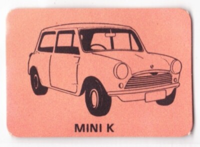 Vintage Morris Mini K (Australian Car) Mini Trading Card | eBay