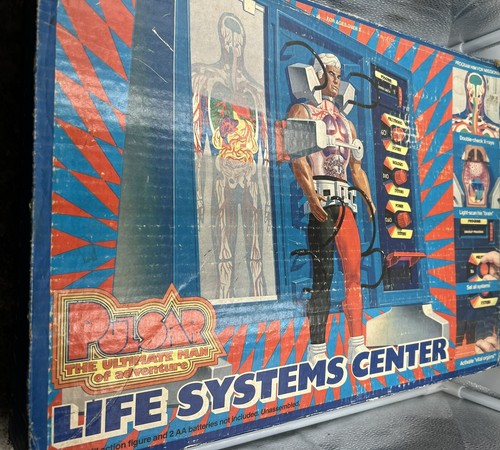 1977 Mattel Pulsar The Ultimate Man Life Systems Center Playset Not ...