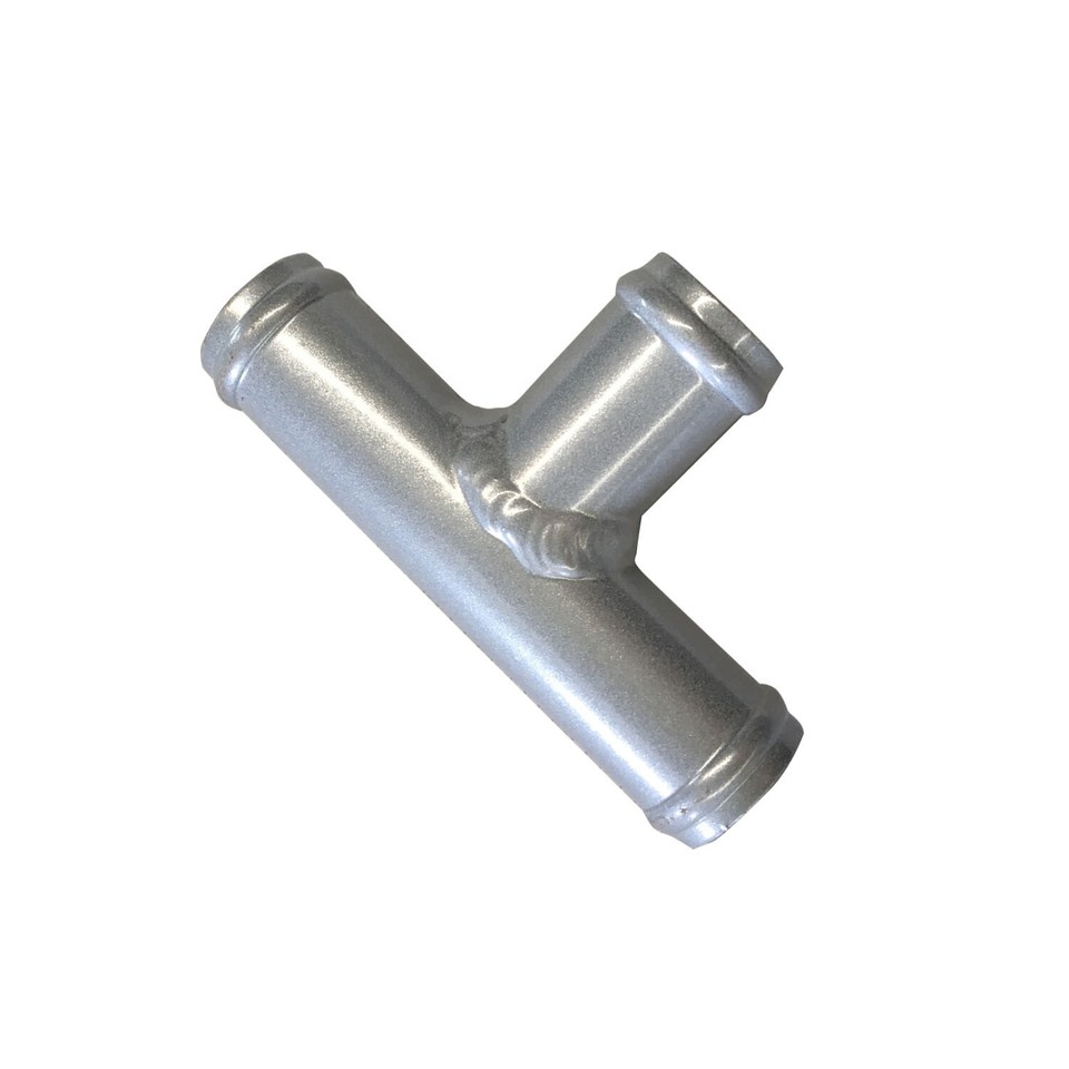 Universal 1" Aluminum Coolant Pipe T Fitting Radiator Fitting Pipe ...