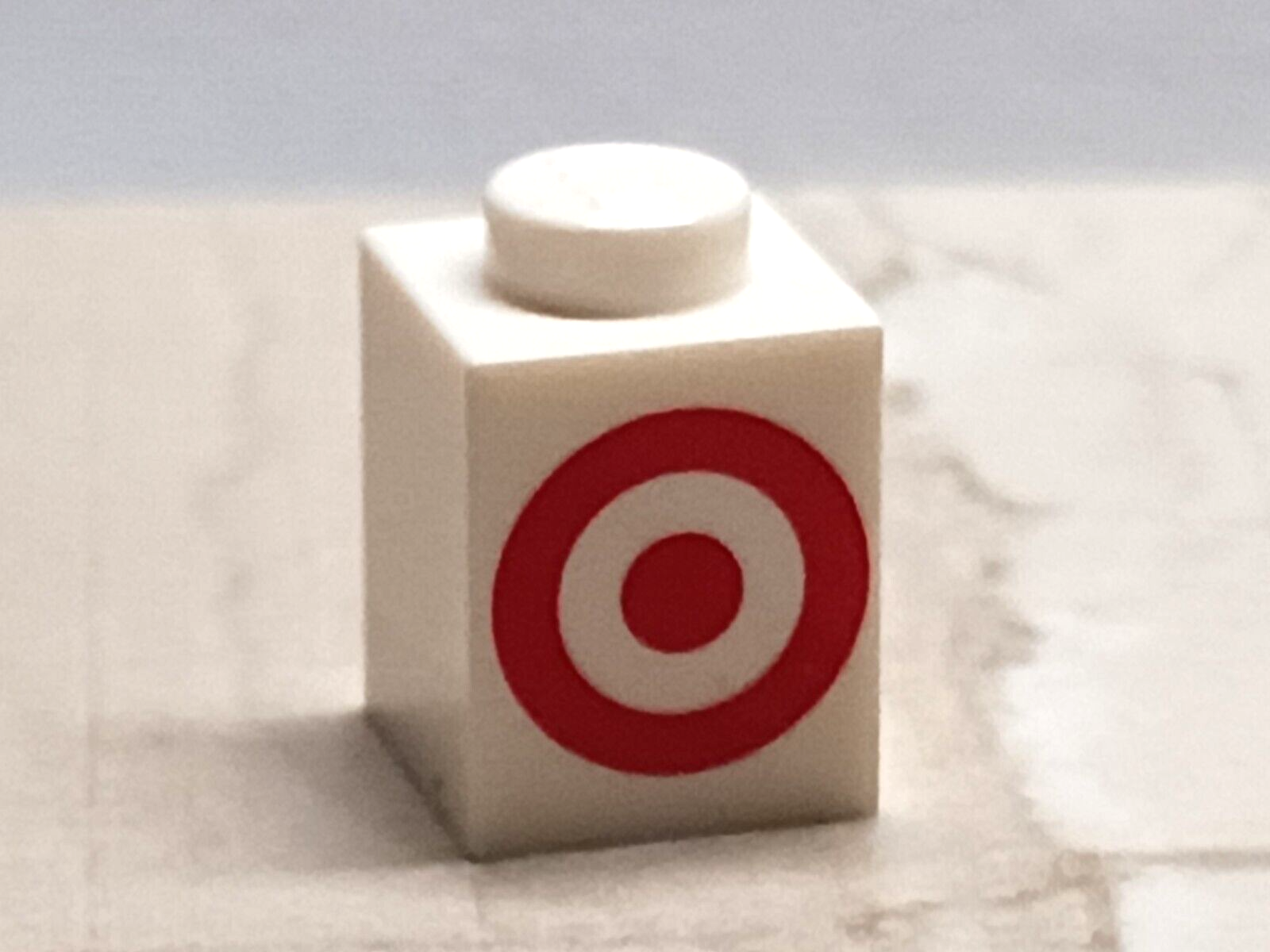 LEGO Target Brick 1x1 White Red Bullseye Bow and Arrow Practice Skiing ...