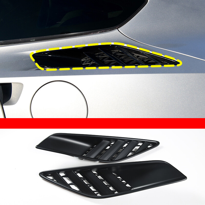 Fits 2015-2019 C7 Corvette Z06 Rear Upper Quarter Panel Scoops Vents ...