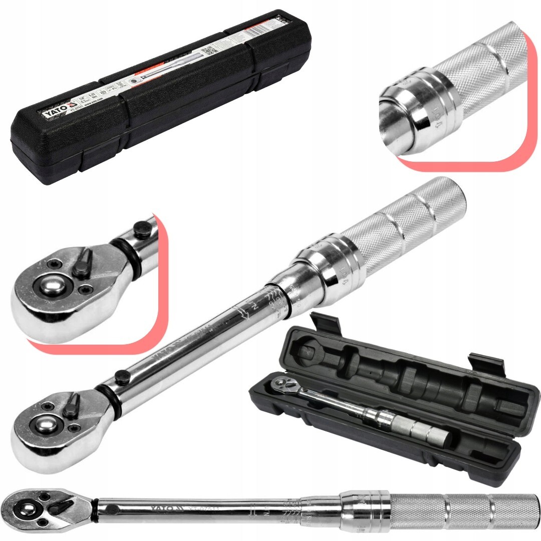 Torque Wrench Limit 1/4", 2.5-20 Nm, L=240-250 mm YATO (YT-07511) | eBay
