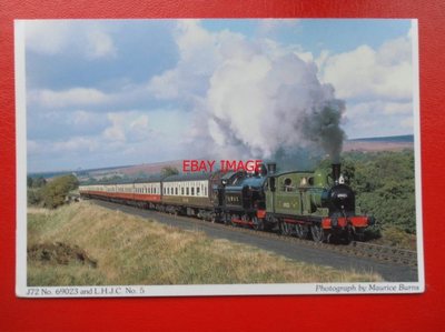 POSTCARD LNER CLASS J72 LOCO NO 69023 JOEM & LHJC LOCO NO 5 AT ...