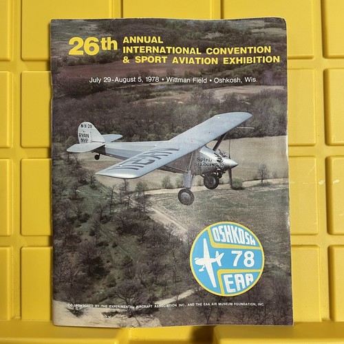 26th Annual International Convention Sport Aviation Exhibition Magazine ...