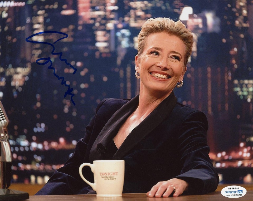 Emma Thompson "Late Night" AUTOGRAPH Signed 'Katherine Newbury' 8x10 ...