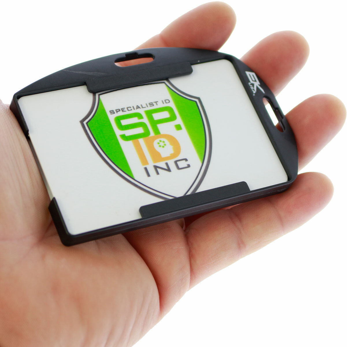 Black Shielded RFID Blocking 2 TWIC / CAC Card Holder by EK USA (10916 ...