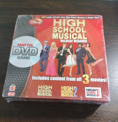 Disney High School Musical Wildcat Megamix Mattel DVD Game New Sealed ...
