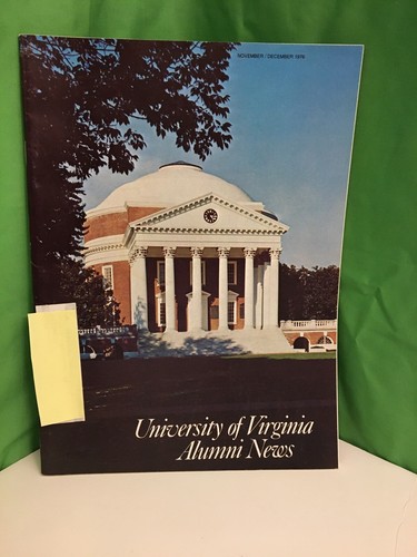 Nov-Dec 1976, Volume 65, No. 2, University of Virginia Alumni News, UVA ...