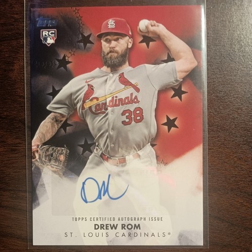 2024 Topps Baseball Stars Drew Rom RC Auto Parallel Cardinals #BSA-ROM ...