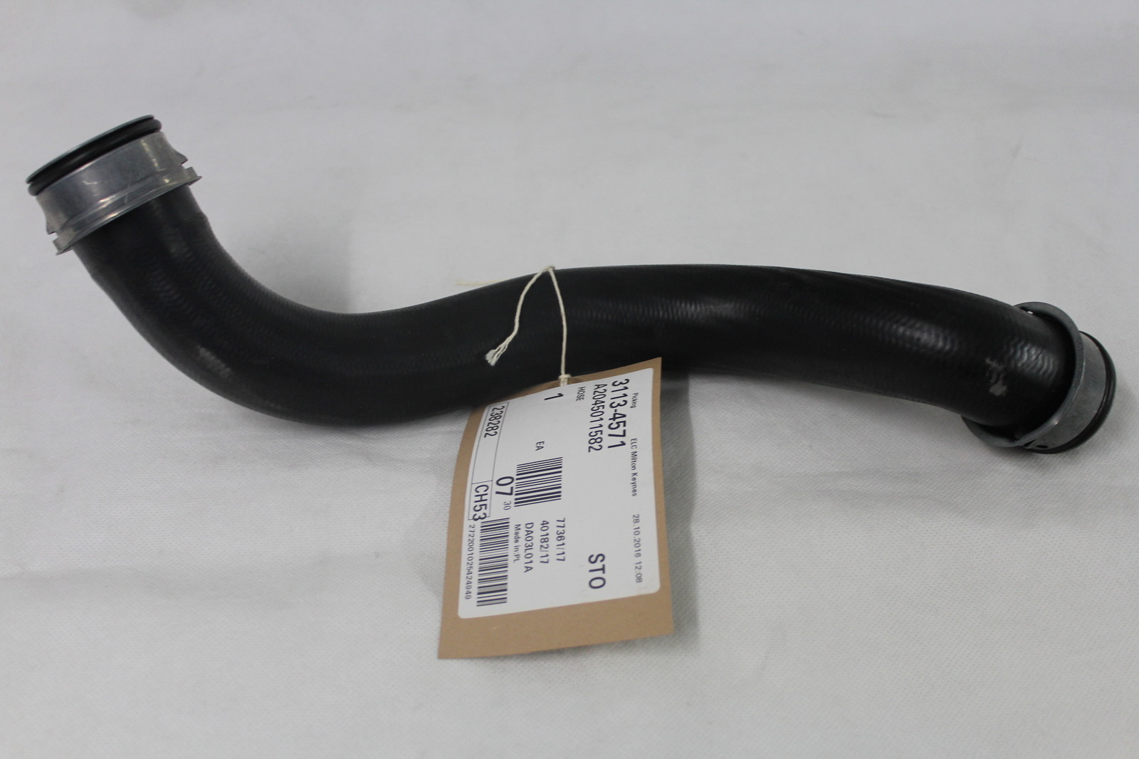 Genuine Mercedes-Benz C-Class E-Class CLS LH Radiator Coolant Hose ...