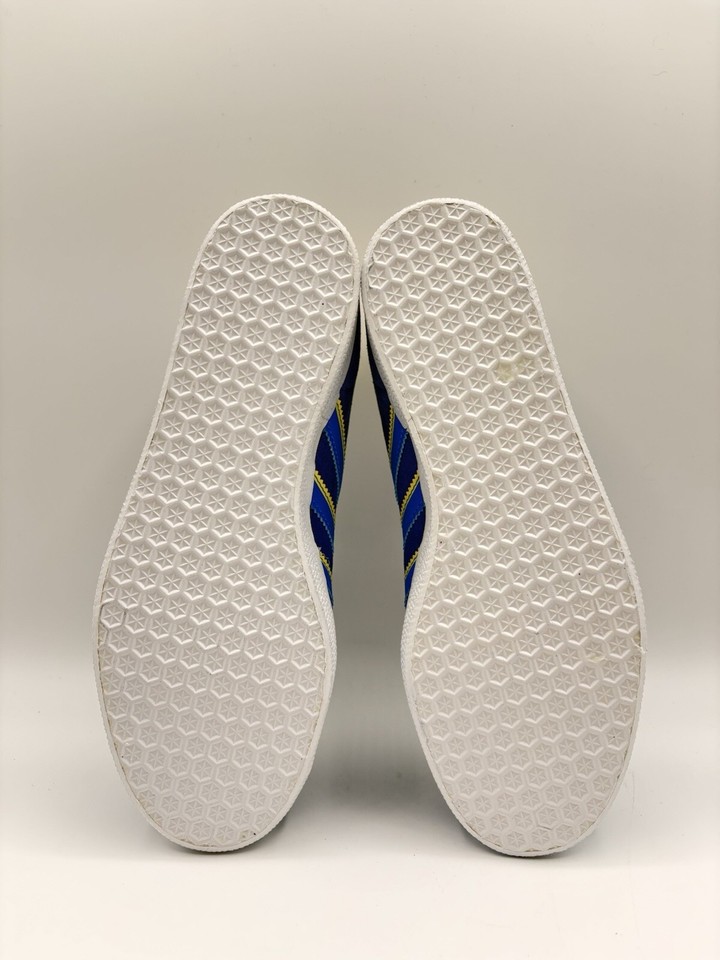 Adidas Women's Gazelle Originals Sizes 6.5-9.5 Royal Bright Blue Yellow ...