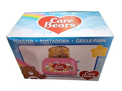 New in box PINK Care Bears 2 Slice retro Toaster Tenderheart Bear ...