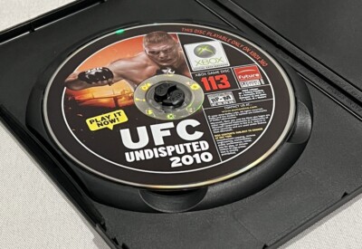 Xbox Game Disc 113 - Demo Disc - UFC Undisputed 2010 - Xbox 360 ...