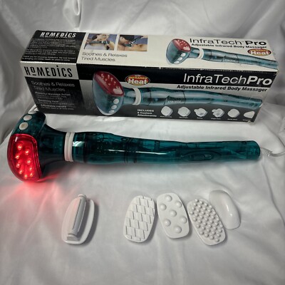 HoMedics IR-600 InfraTech Pro Adjustable Infrared Body Massager w ...