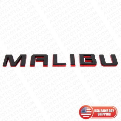 2016-2023 Chevy Malibu Rear Trunk Letter Emblem Logo Badge Nameplate ...