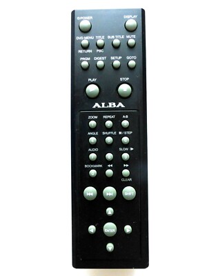 Alba DVD REMOTE CONTROL | eBay