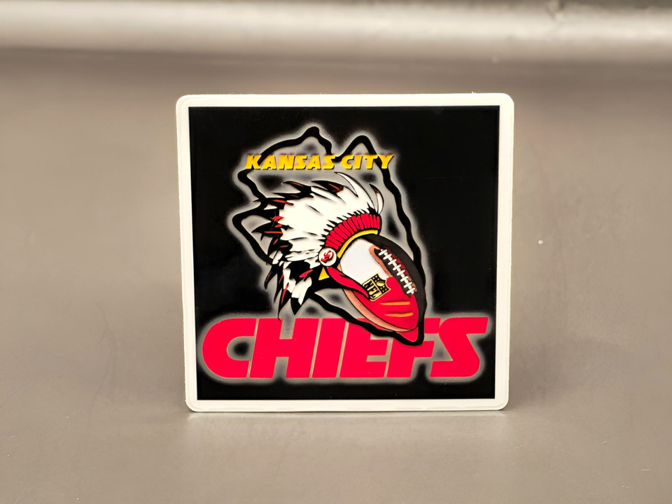 Football Inspires Stickers KC Chiefs Kingdom Kansas City Chiefs Vinyl ...