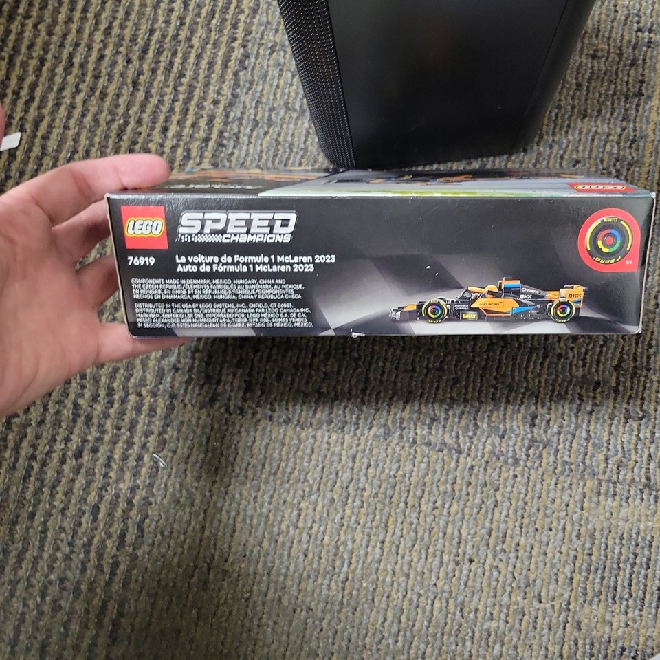 LEGO SPEED CHAMPIONS: 2023 Mclaren Formula 1 Race Car (76919 ...