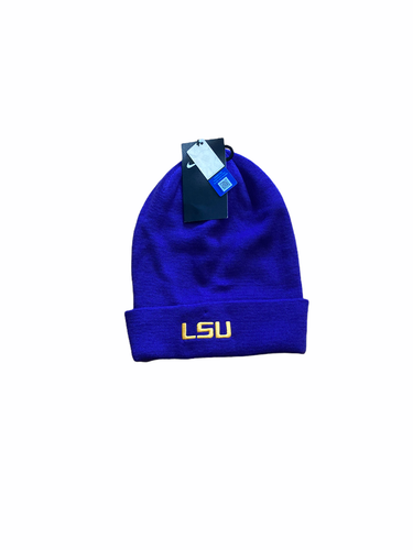 NWT New LSU Tigers Nike Beanie Hat Cap | eBay