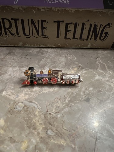 Vintage enamel lions club Jupiter train Sacramento railroad museum Pin ...