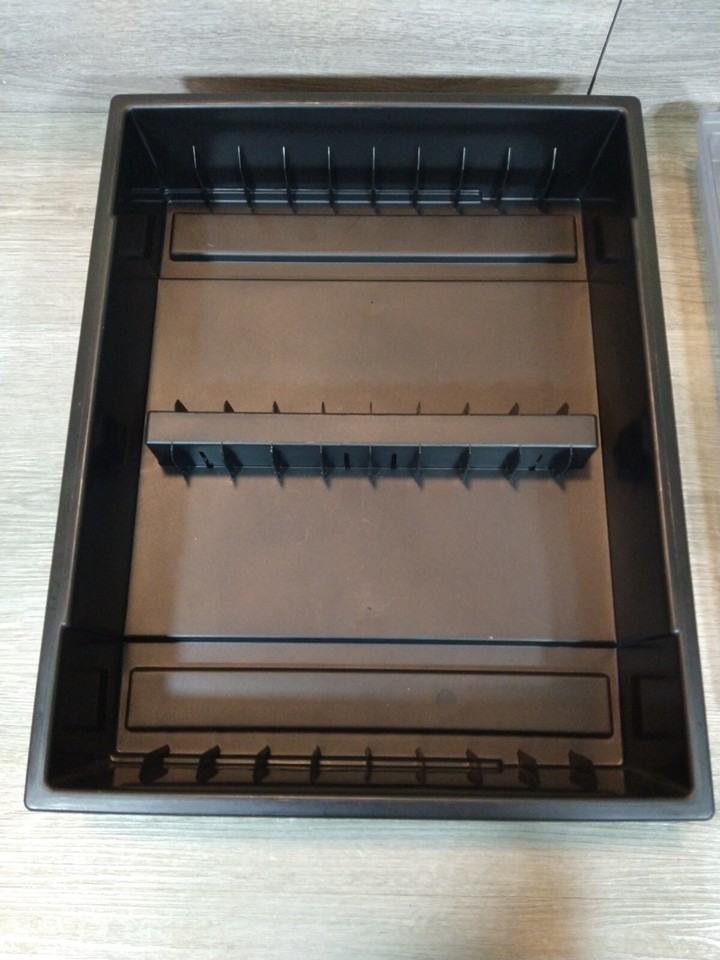 1990s Alpha VHS Tape Storage Box Case Holds 20 VCR Movie Video Tapes ...