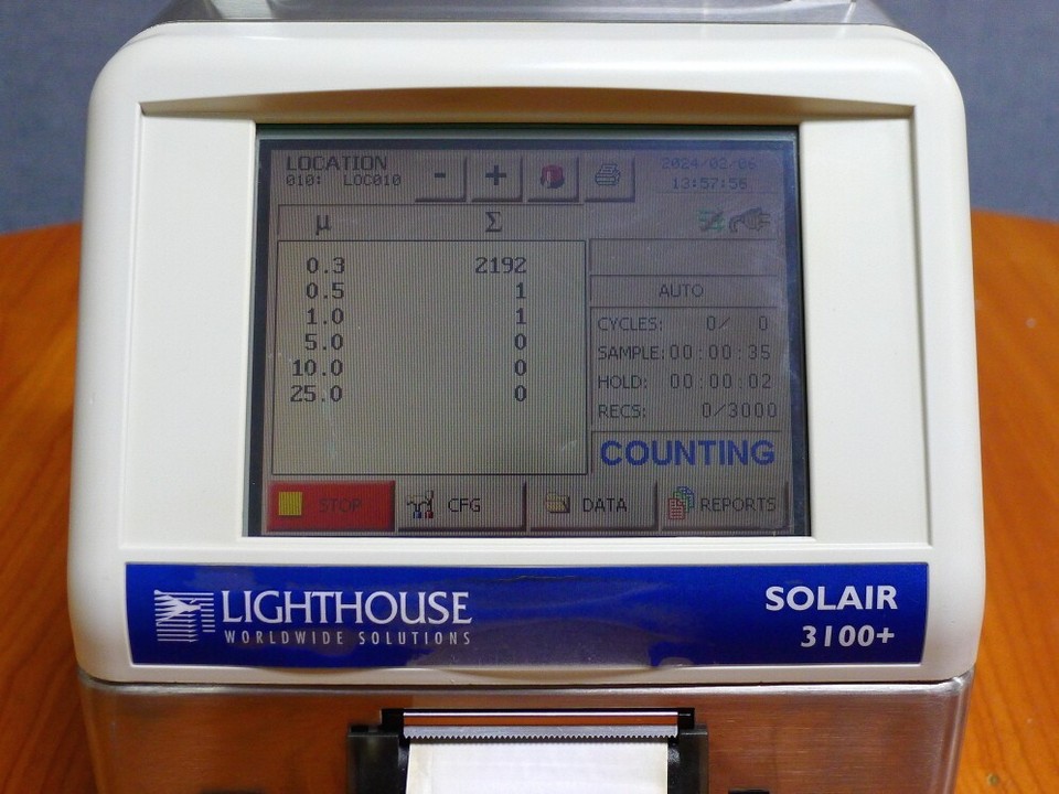 Lighthouse SOLAIR 3100+ Air borne Particle Counter | eBay