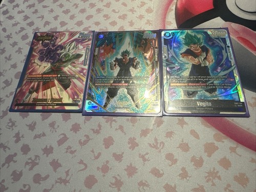Vegito SCR FB02-139 Secret Rare Alternate Art Dragon Ball Fusion World ...
