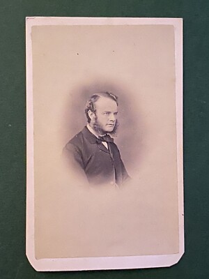 1880s Victorian Englishman w Nice Beard Cabinet Card Photo Brighton ...