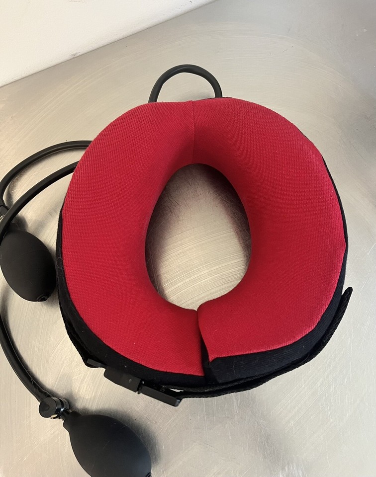 BodySport TracCollar Neck Support Red Black Small/Medium Trac Collar ...