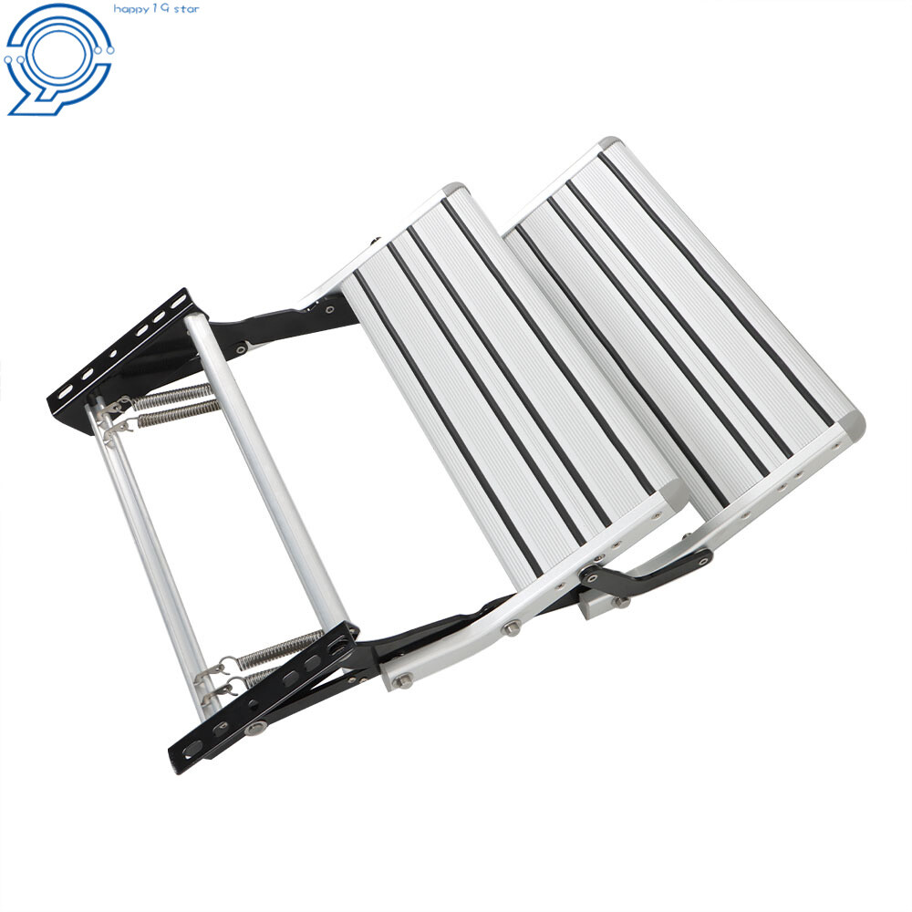 2 Step Pull Out Retractable RV Camper 21.65''W Steps Stair Anti-Slip ...