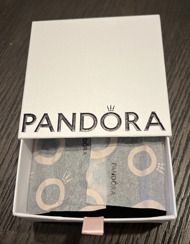 PANDORA Brand White Bracelet, Ring, Charm Box Shopping Bag Jewelry Gift ...