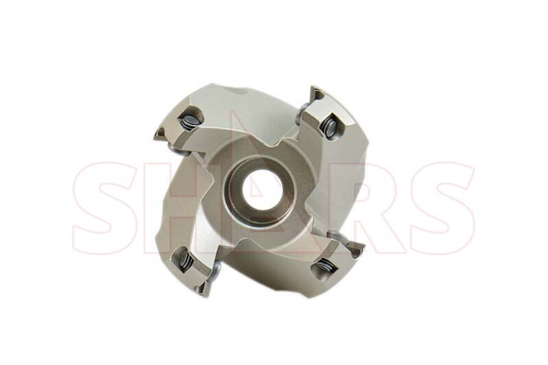 Shars CNC 2" 45° Indexable Face Mill SEHT 1204 Insert 4 Flutes New P ...