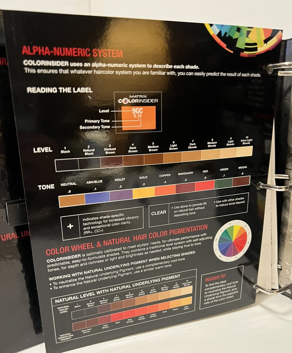 Matrix Color Insider Chart Henna Ultra Violet Ecocert Cosmos
