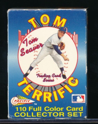 1992 Pacific Tom Seaver Collector Set /110 Tom Terrific w/ Original Box ...