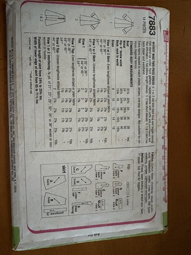 Vtg. 1977 Simplicity 7883 Sewing Pattern Misses Bias 2-Piece Dress ...