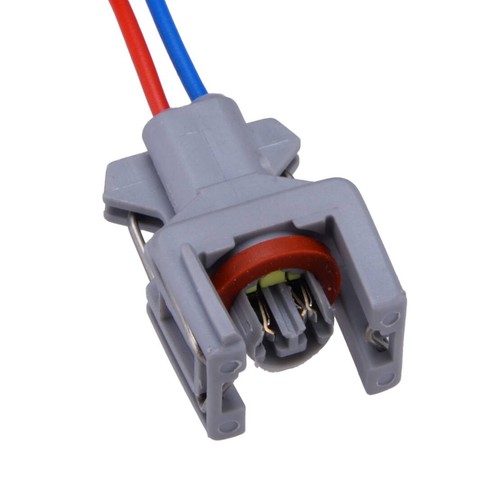 1x 2-Pin Plug Connector Pigtail Fit For Delphi Fuel Diesel Injector ...