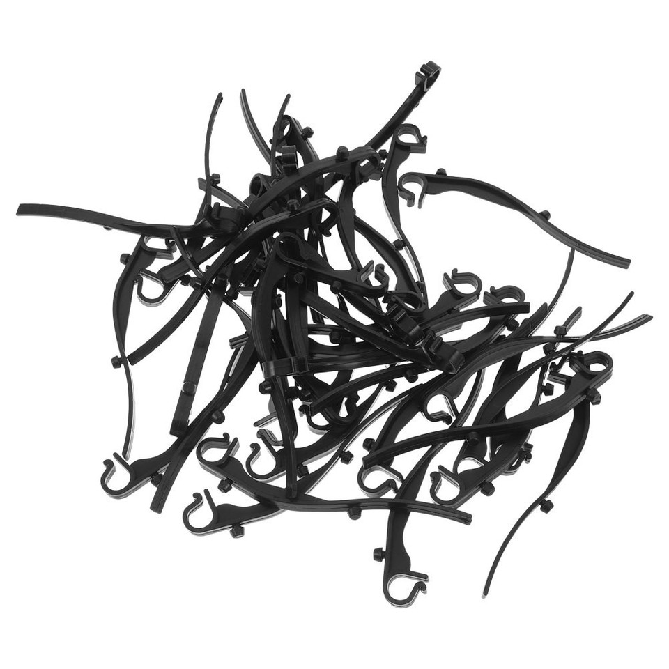 40 Pcs Drainage Filter Rack Downspout Protector Hangers Gutter Clips ...