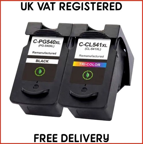 540XL 541XL Remanufactured Ink Cartridges For Canon MX525 MX535 Set ...