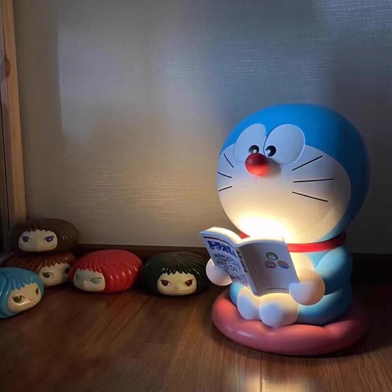 Doraemon Student Chidren Reading Touch Desk Light Lamp Table Ornament ...