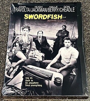 NEW!! Swordfish Widescreen DVD (2001) - FACTORY SEALED with FREE ...