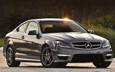 Cars amg vehicles mercedes benz c63 mercedes Desk Mat Stitched | eBay