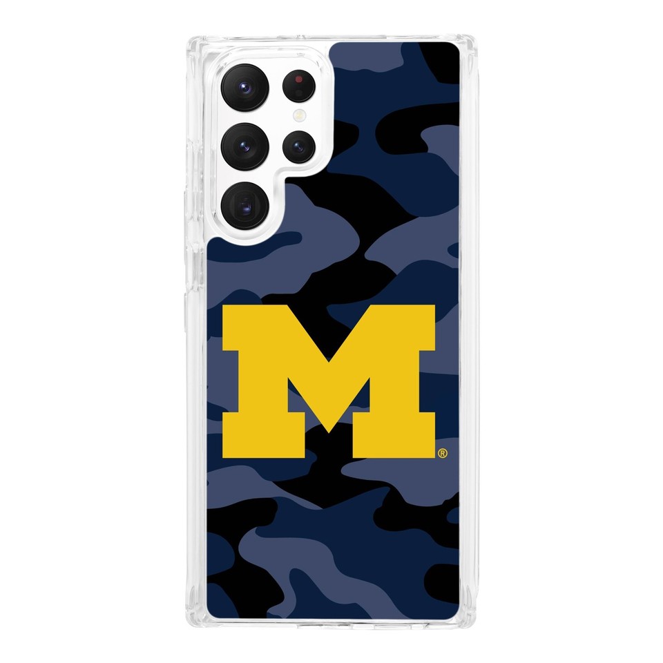 Michigan Wolverines HD Phone Case Compatible with Samsung Galaxy (Camo ...