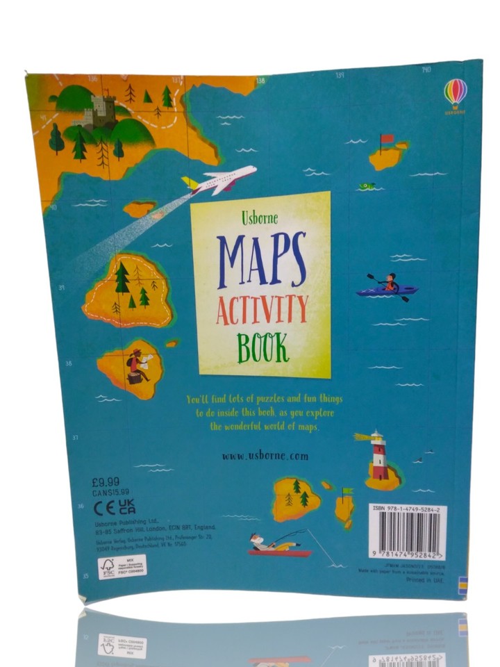 Maps Activity Book by Darran Stobbart. (BLBS) 1474952844| eBay