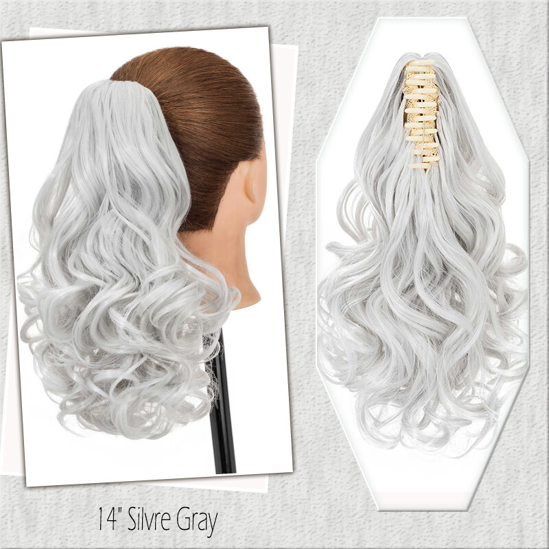 Highlight Thick Real Claw Ponytail Clip In Hair Extensions Pony Tail As ...