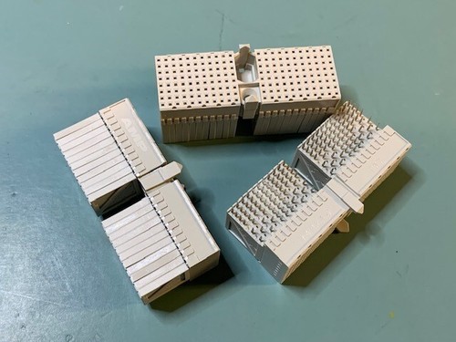 10 NEW AMP Z-PACK 646581-1, 2MM, HM, ASY, T-D, REC, 8 ROW 144, SEL ...