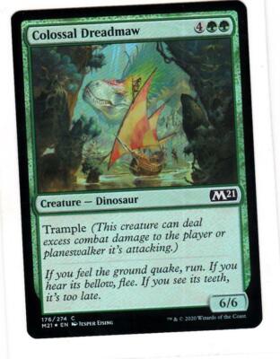 MTG: M21: Foil: Colossal Dreadmaw | eBay