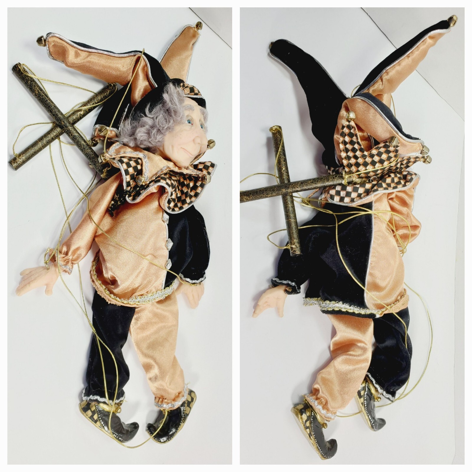 2003 JACQUELINE KENT "BOTHIUS" THE ROYAL JESTER MARIONETTE/PUPPET | eBay