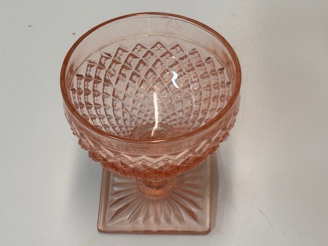 Miss America Pink Depression Glass Pieces plates, bowls, goblets, candy ...