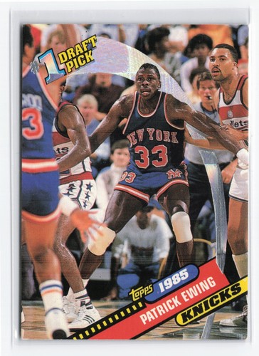 1993 Topps Patrick Ewing #5 1985 1st Draft Pick Insert Knicks | eBay